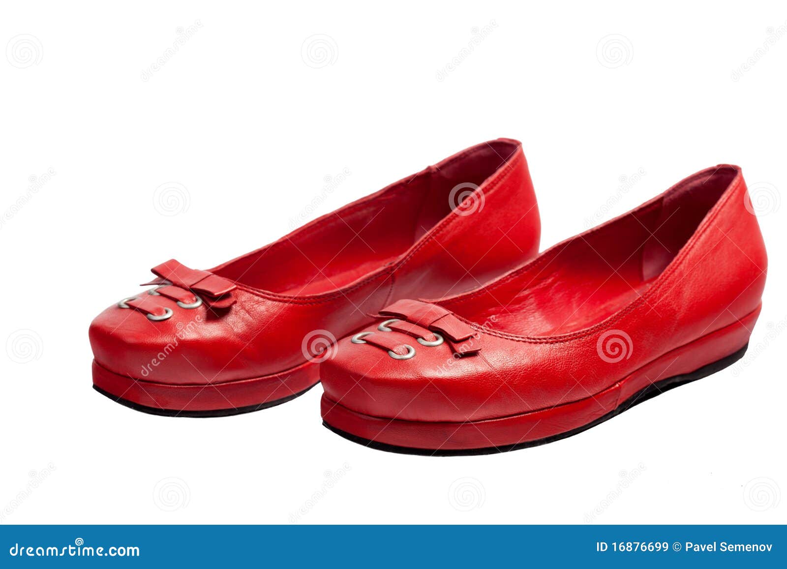 Red shoes stock image. Image of glamour, female, isolated - 16876699
