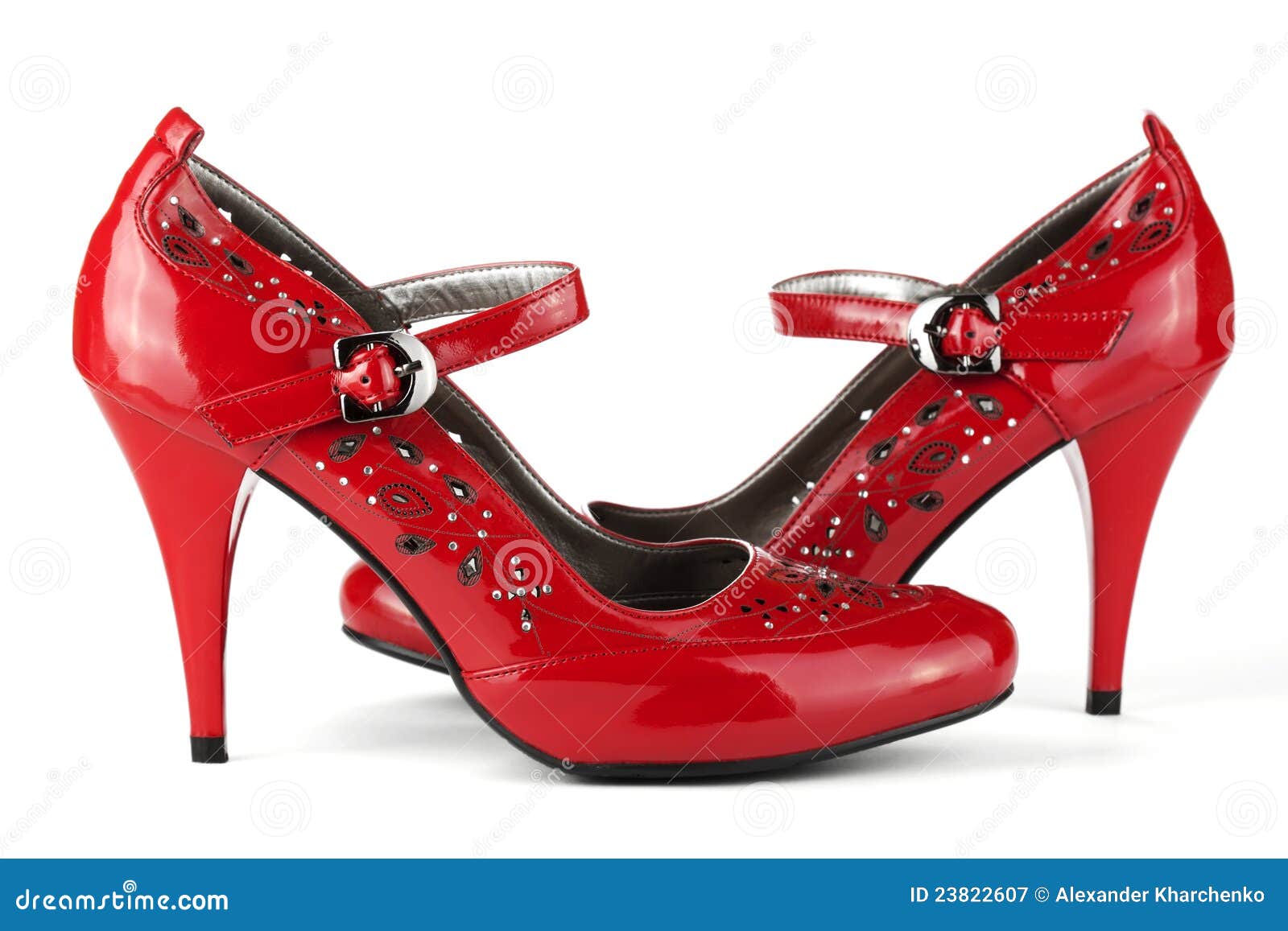 Red shoes stock image. Image of classic, foot, high, modern - 23822607