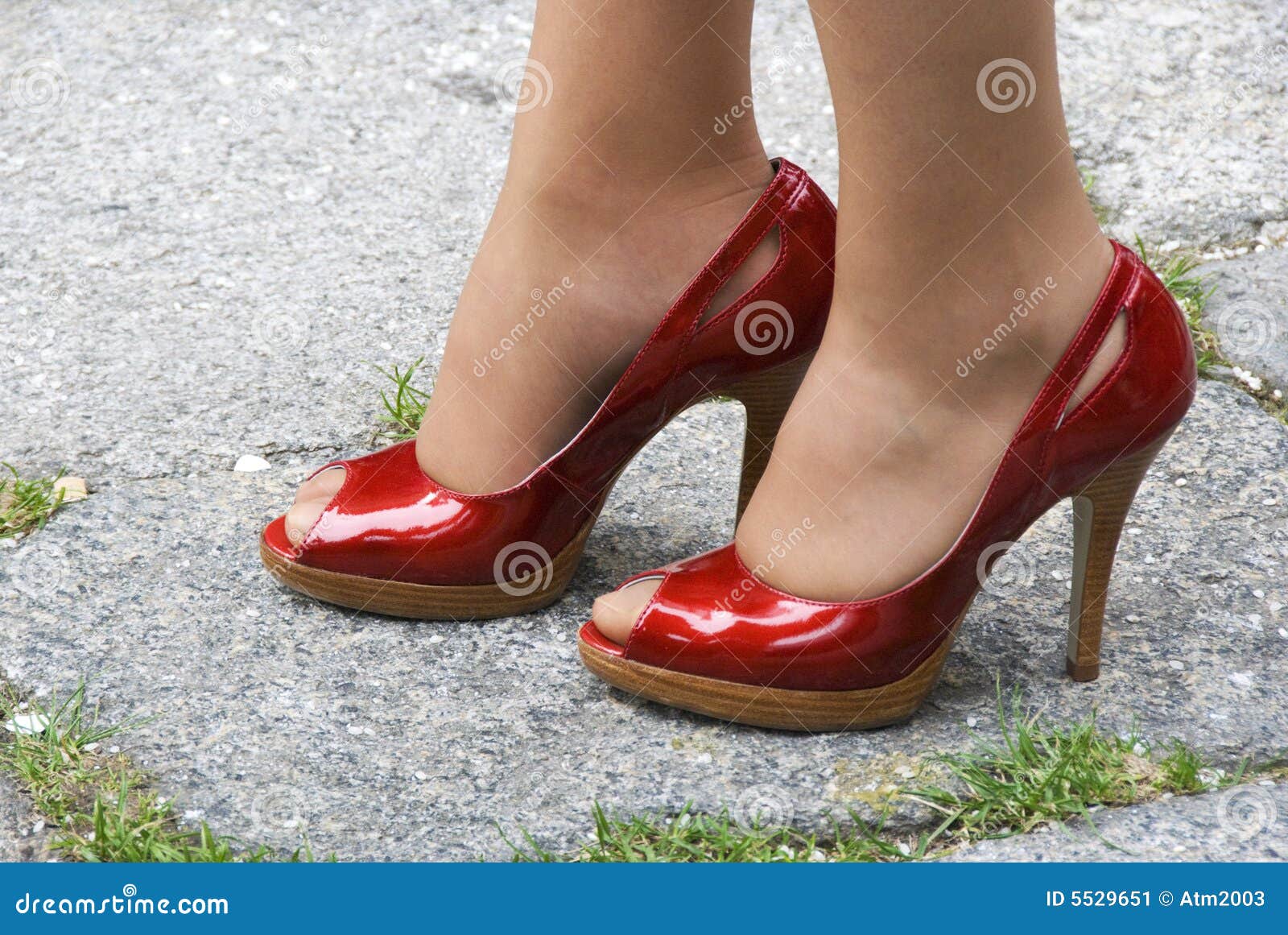 Red shoes stock image. Image of body, fashion, bright - 5529651