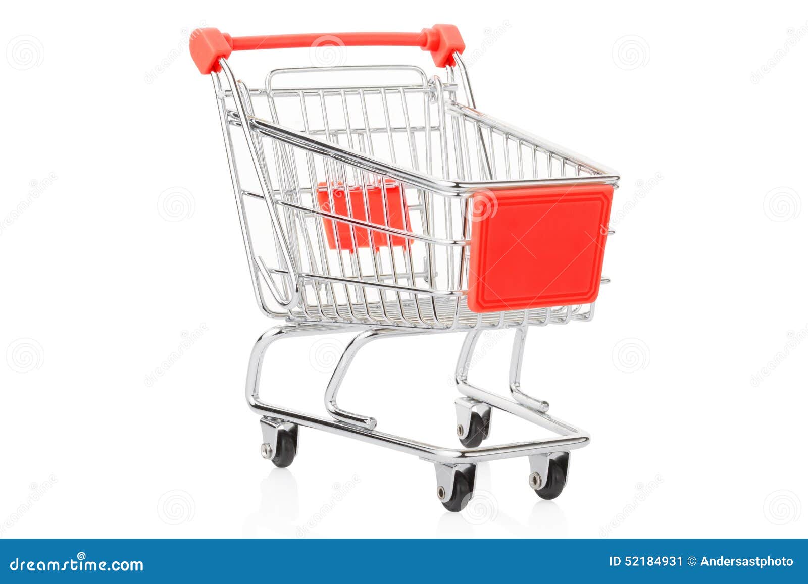 Red shopping cart stock image. Image of metal, icon, metallic - 52184931
