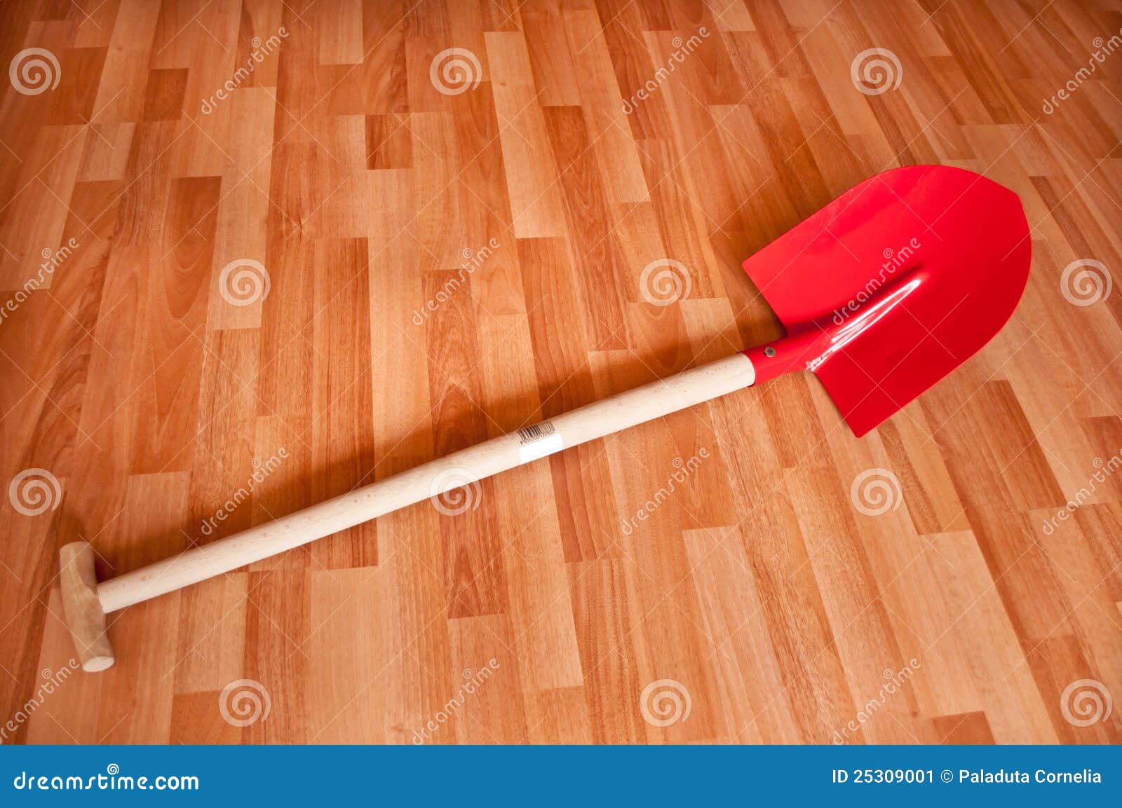 Red shovel stock image. Image of garden, vibrant, tail - 25309001