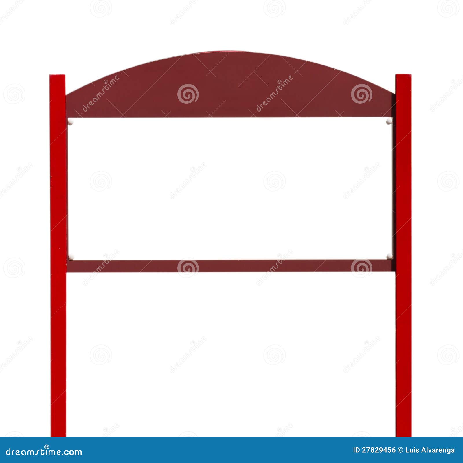 Red sign stock photo. Image of metal, advertisement, board - 27829456