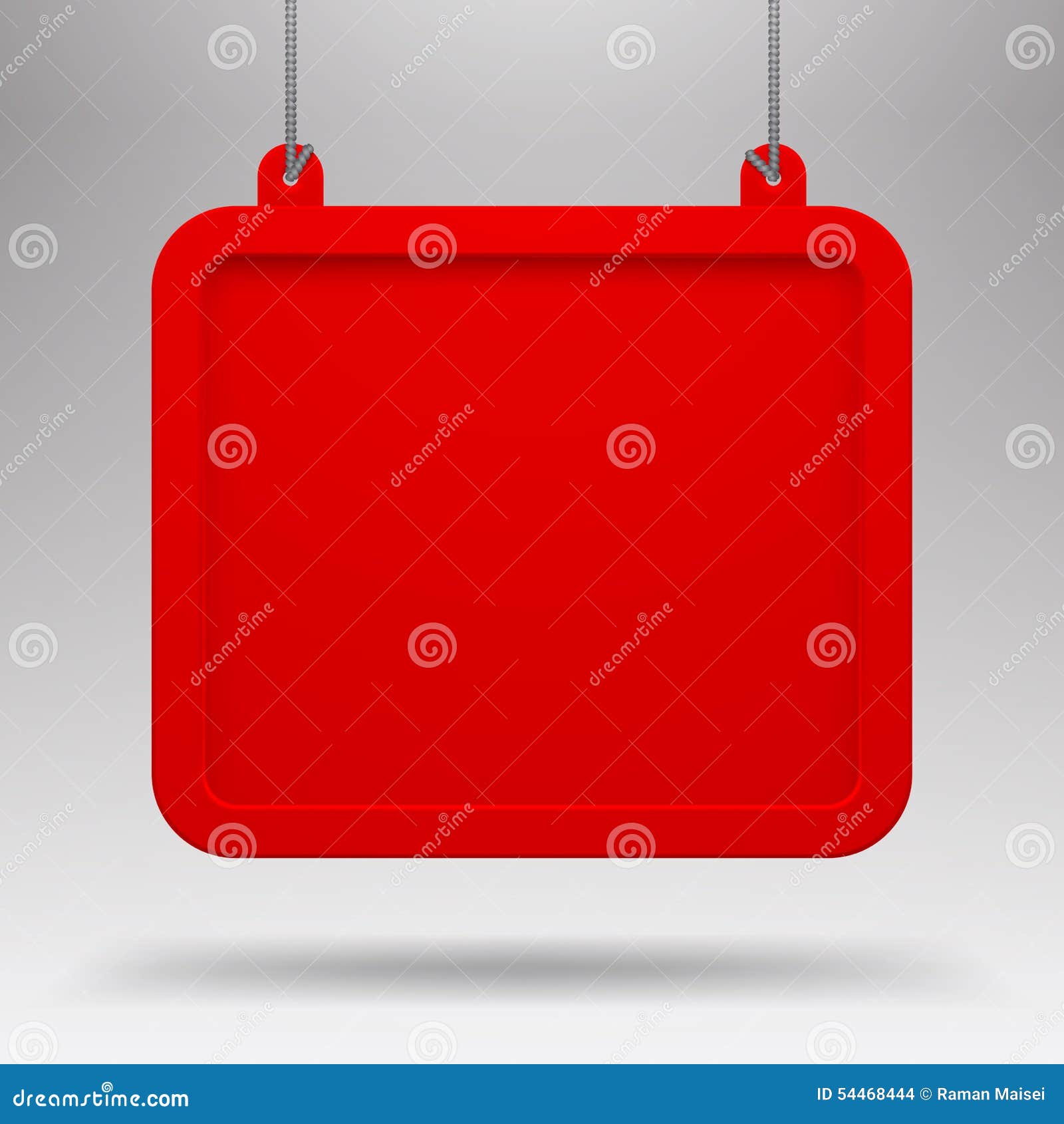 Red sign stock vector. Illustration of design, business - 54468444