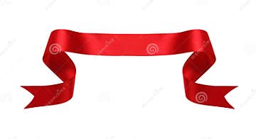 Red silk banner stock image. Image of award, tape, silk - 12818465