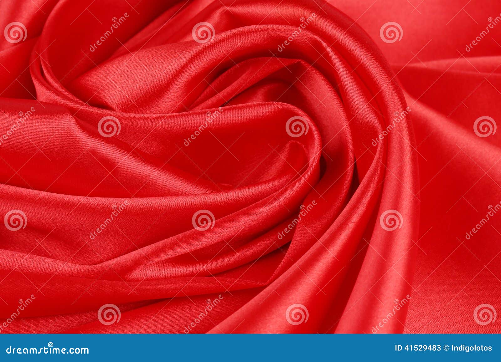 Red silk drapery. stock image. Image of curvy, abstract - 41529483
