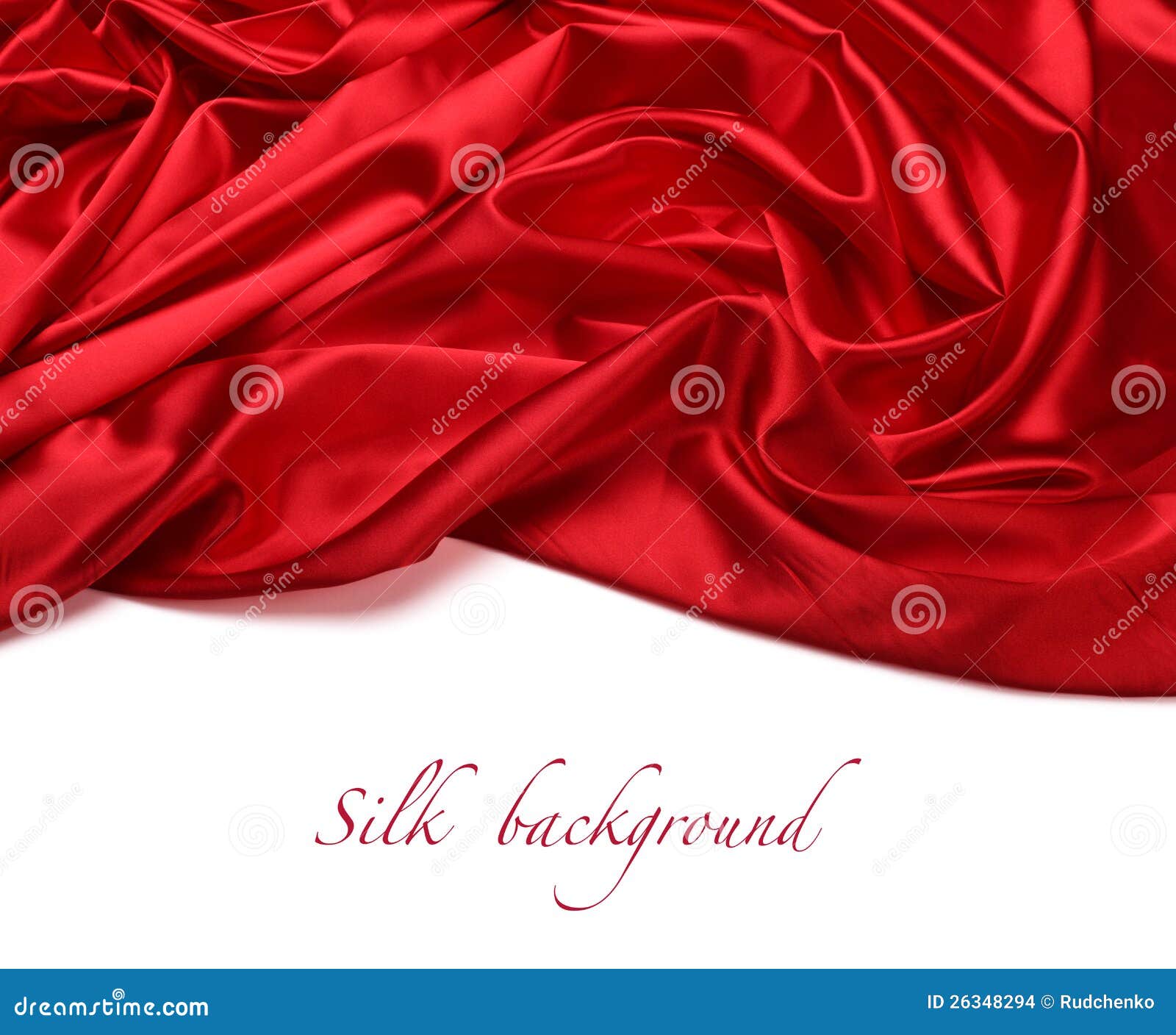 Red Satin Background