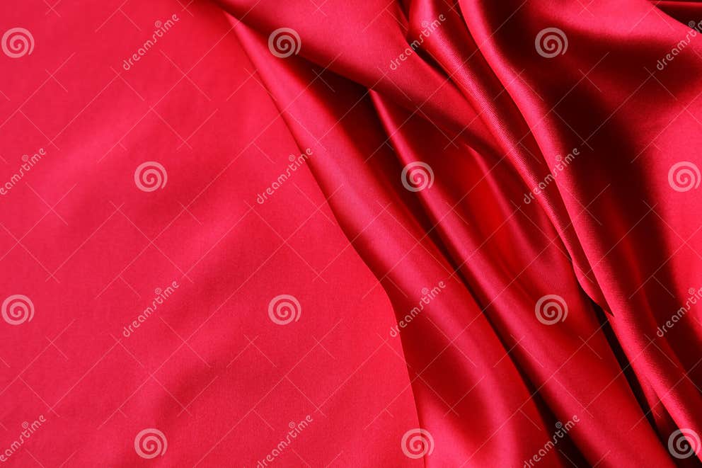 Red silk fabric stock image. Image of silk, satin, ripple - 311337859