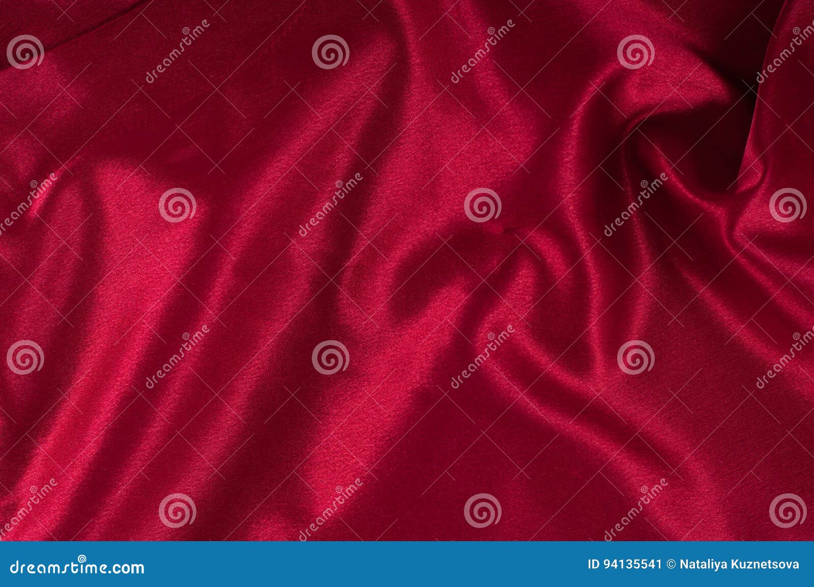 Red Silky Textile Background Stock Image - Image of silk, abstract ...