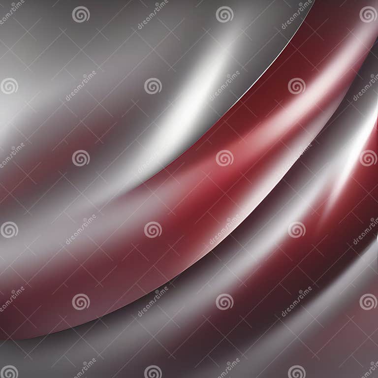 Red and Silver Gradient with Smooth Color Transitions. Stock ...