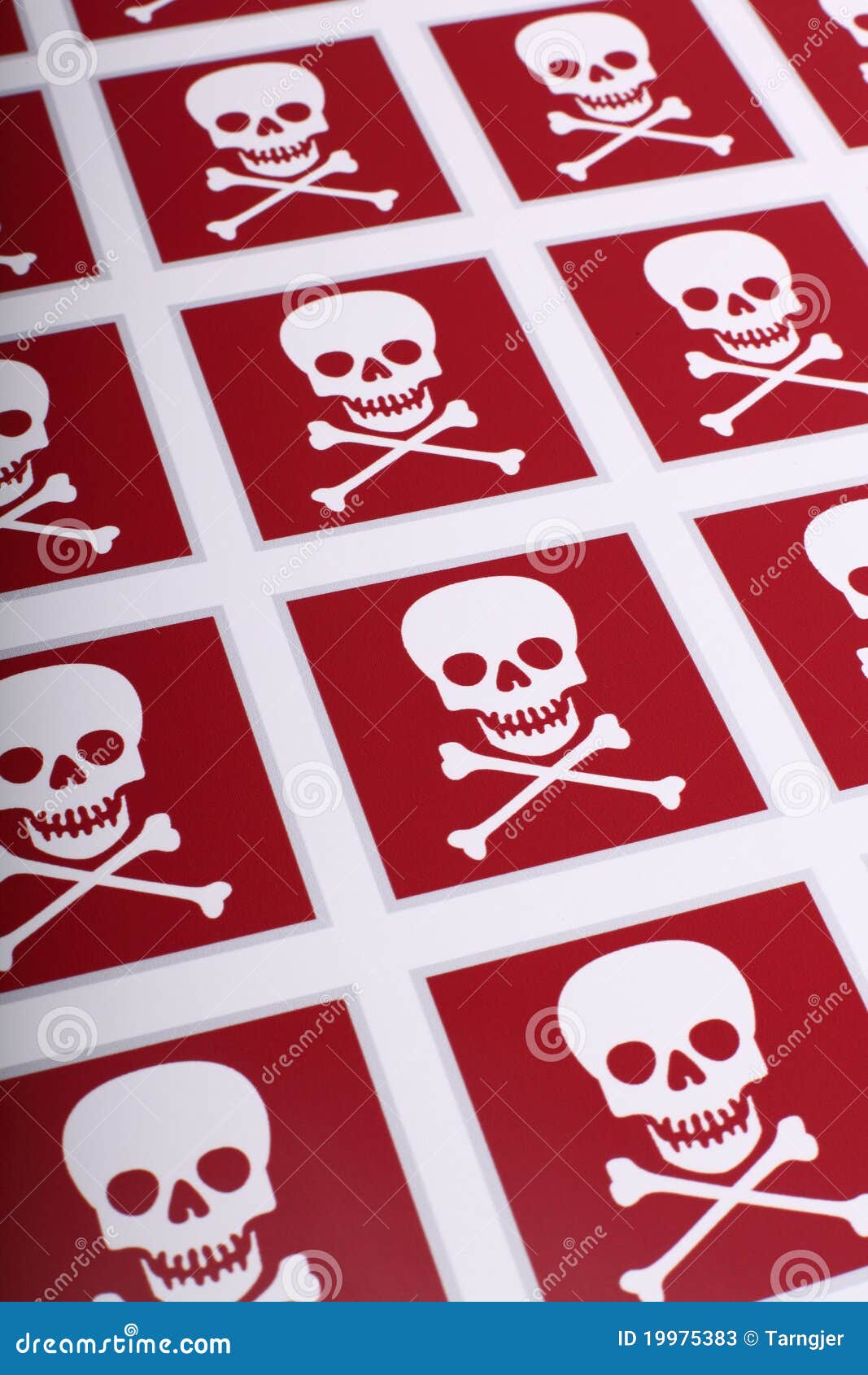 Red skull stock image. Image of danger, safety, bones - 19975383