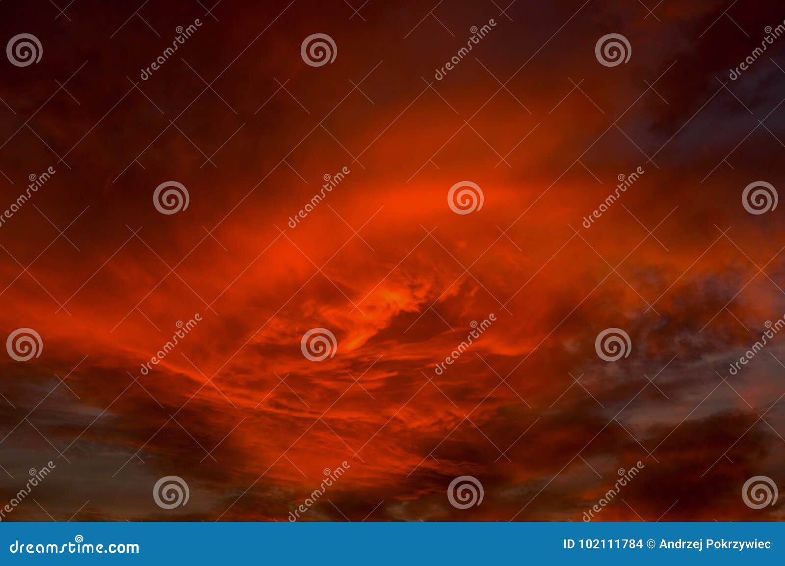 Red sky in early evening stock photo. Image of daylight - 102111784