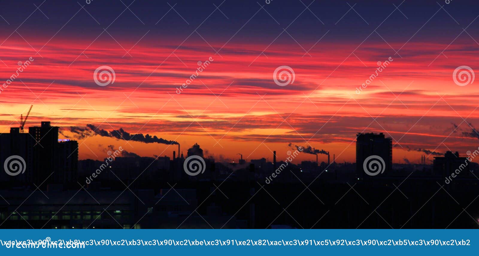 Red sky stock image. Image of landscape, background, sunrise - 35637053