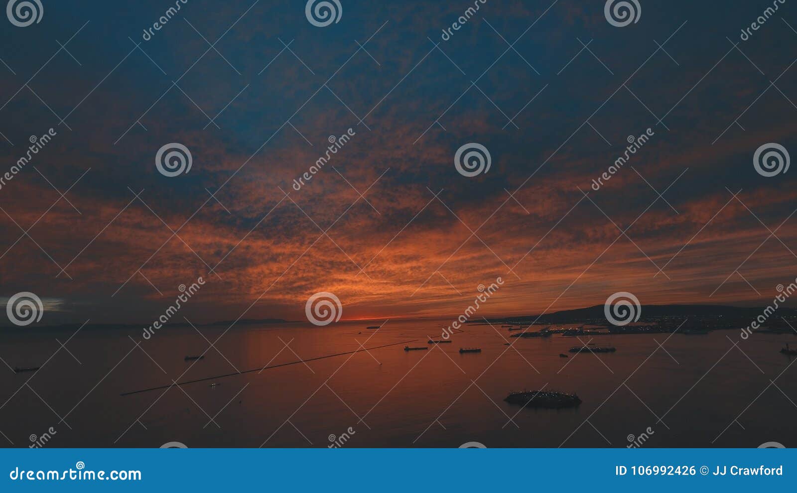 Big Red and Blue stock photo. Image of deep, island - 106992426
