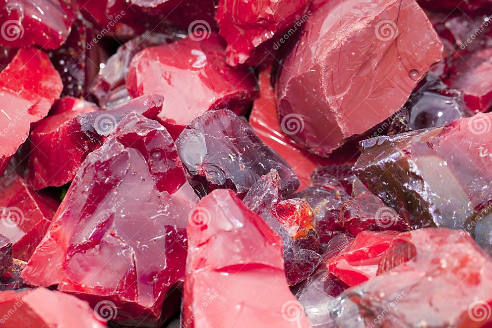 Red Glass stock image. Image of swirls, colorful, flowing - 15751161