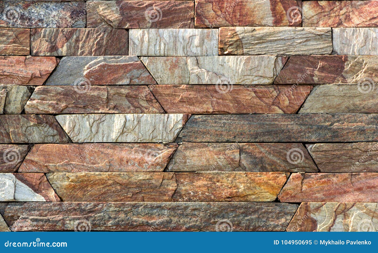 Red Slate Stone Wall Background Texture Stock Image - Image of masonry ...
