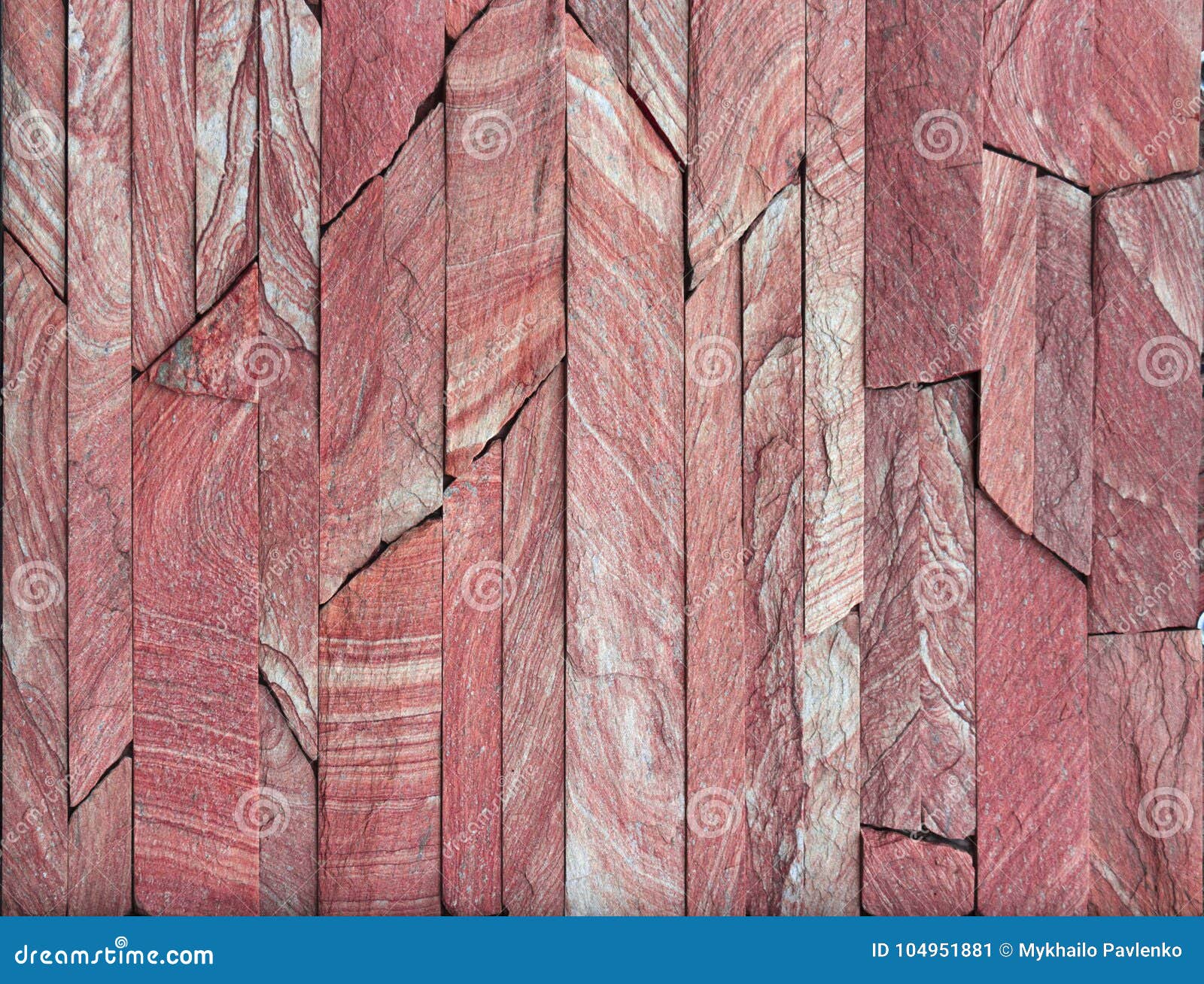 Red Slate Stone Wall Background Texture Stock Image - Image of design ...