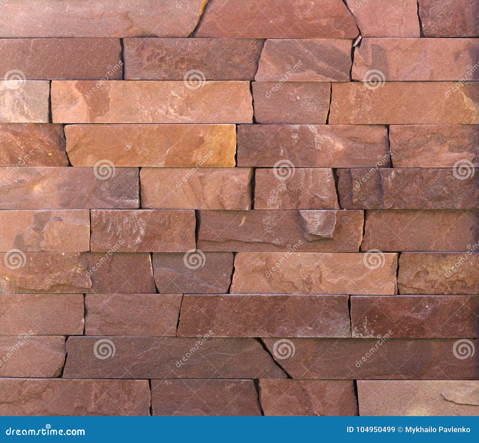 Red Slate Stone Wall Background Texture Stock Image - Image of brick ...