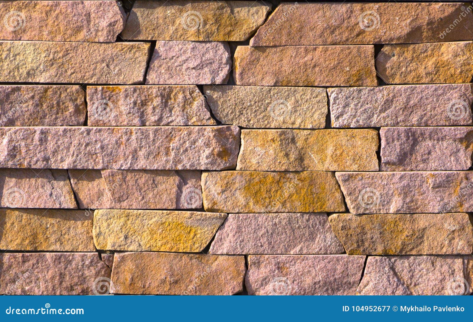 Red Slate Stone Wall Background Texture Stock Image - Image of ...
