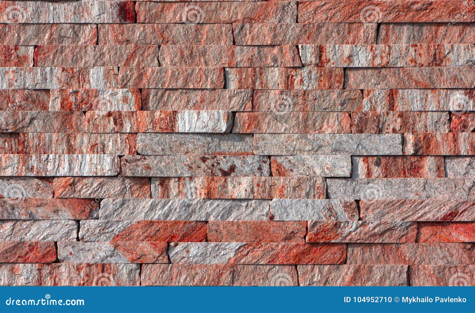 Red Slate Stone Wall Background Texture Stock Photo - Image of mortar ...