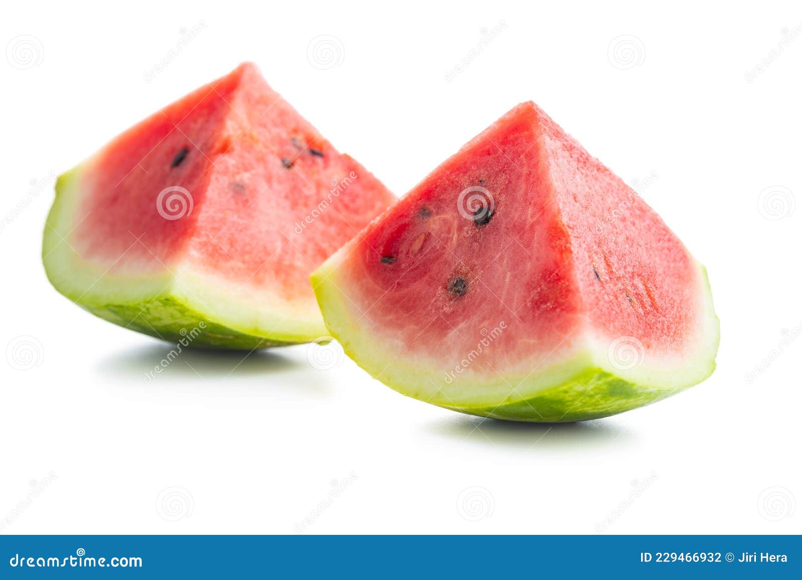 Red Sliced Watermelon. Pieces of Red Melon Stock Photo - Image of snack ...