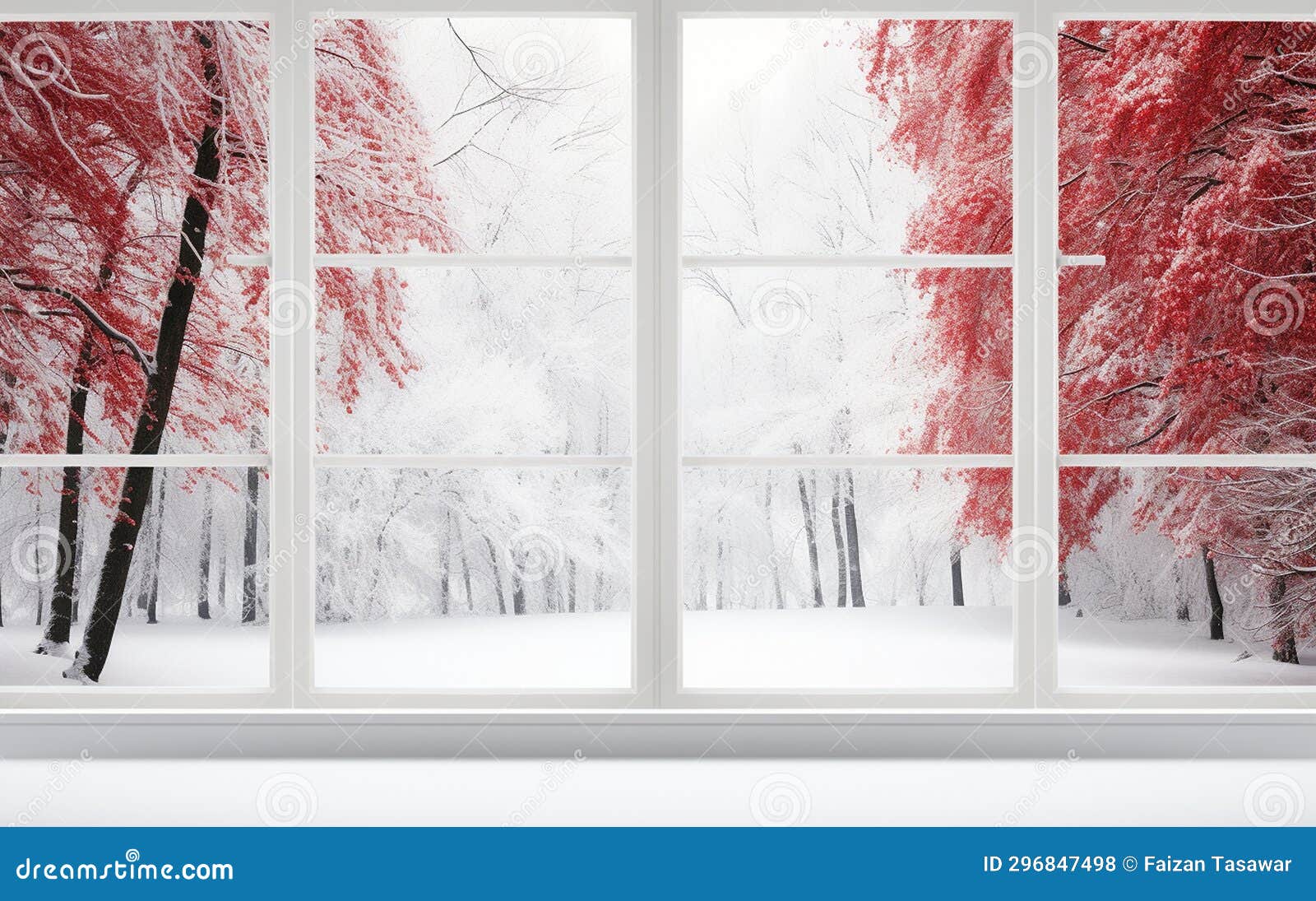 A Red Sliding Window Against a White Background Stock Photo - Image of ...
