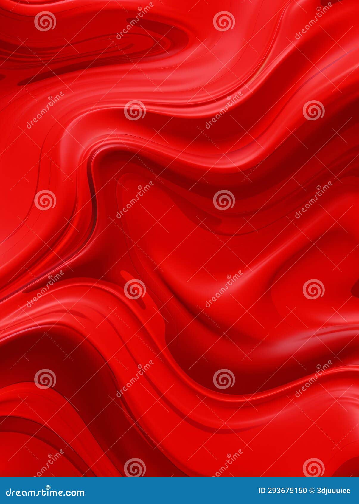 Red Slime Creative Abstract Wavy Texture. Stock Illustration ...