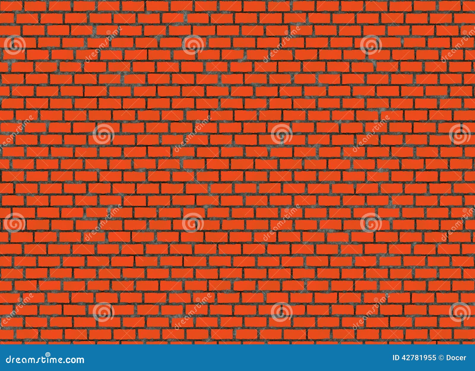 Red Small Brick Hi-res Wall Pattern Stock Illustration - Illustration ...