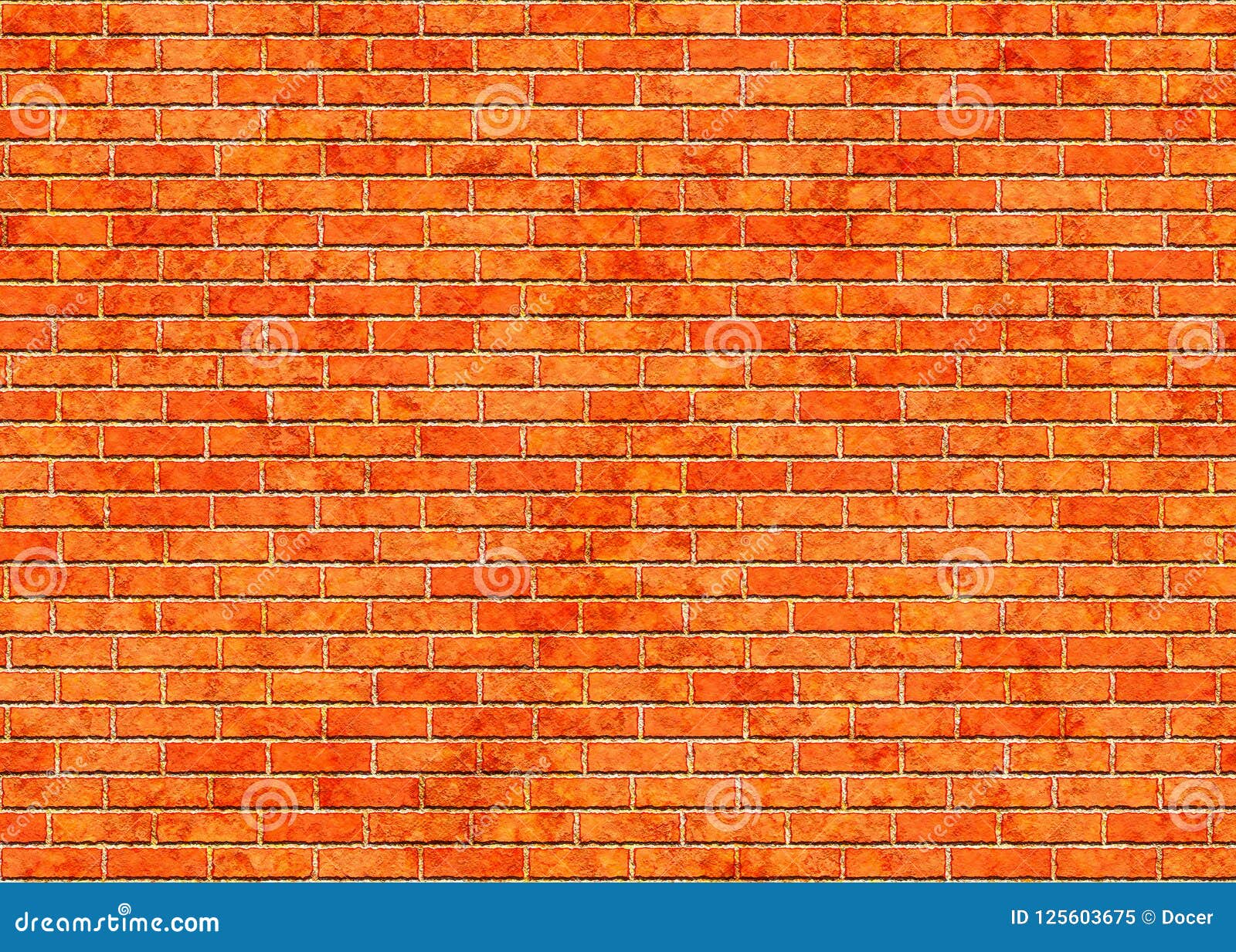 Red Small Brick Wall Background Stock Image - Image of retro, broken ...
