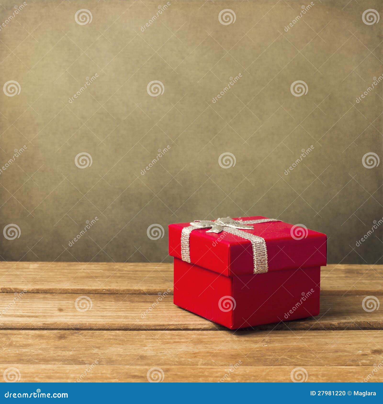 Red small gift box stock photo. Image of tabletop, background - 27981220