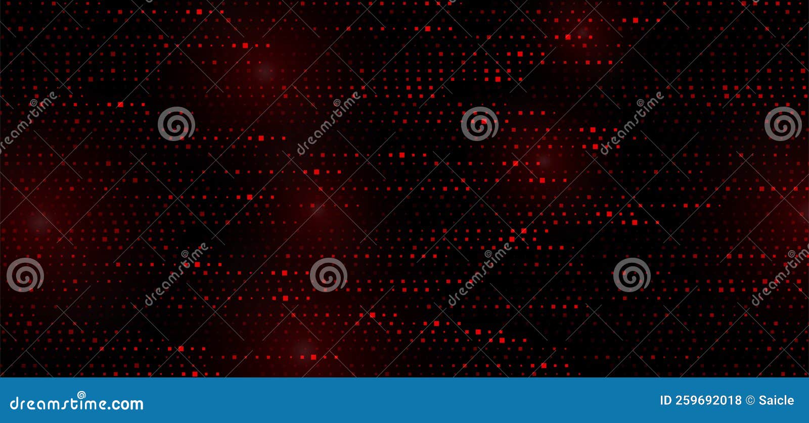 Red Small Square Dots Abstract Geometric Background Stock Vector ...