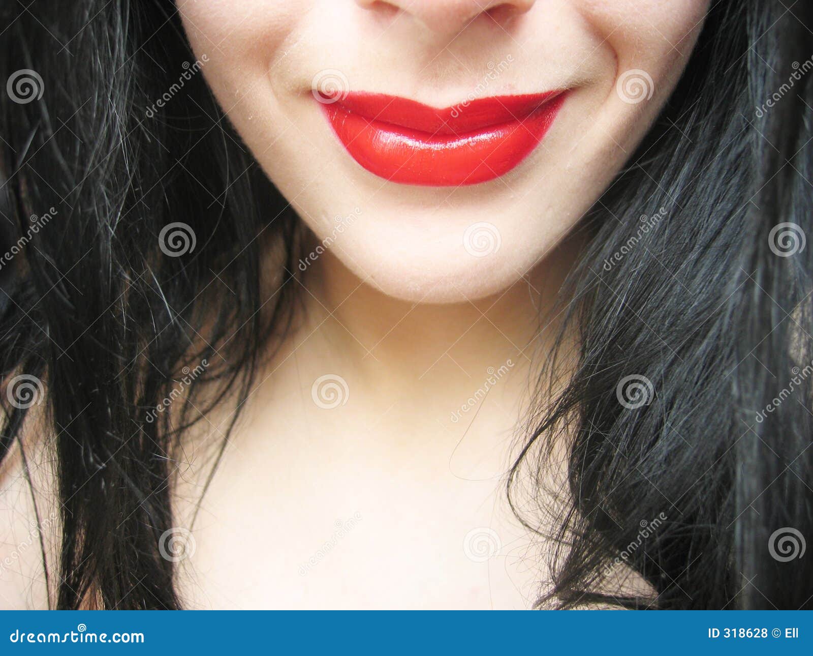 Red smile stock photo. Image of desire, fashion, cosmetic - 318628
