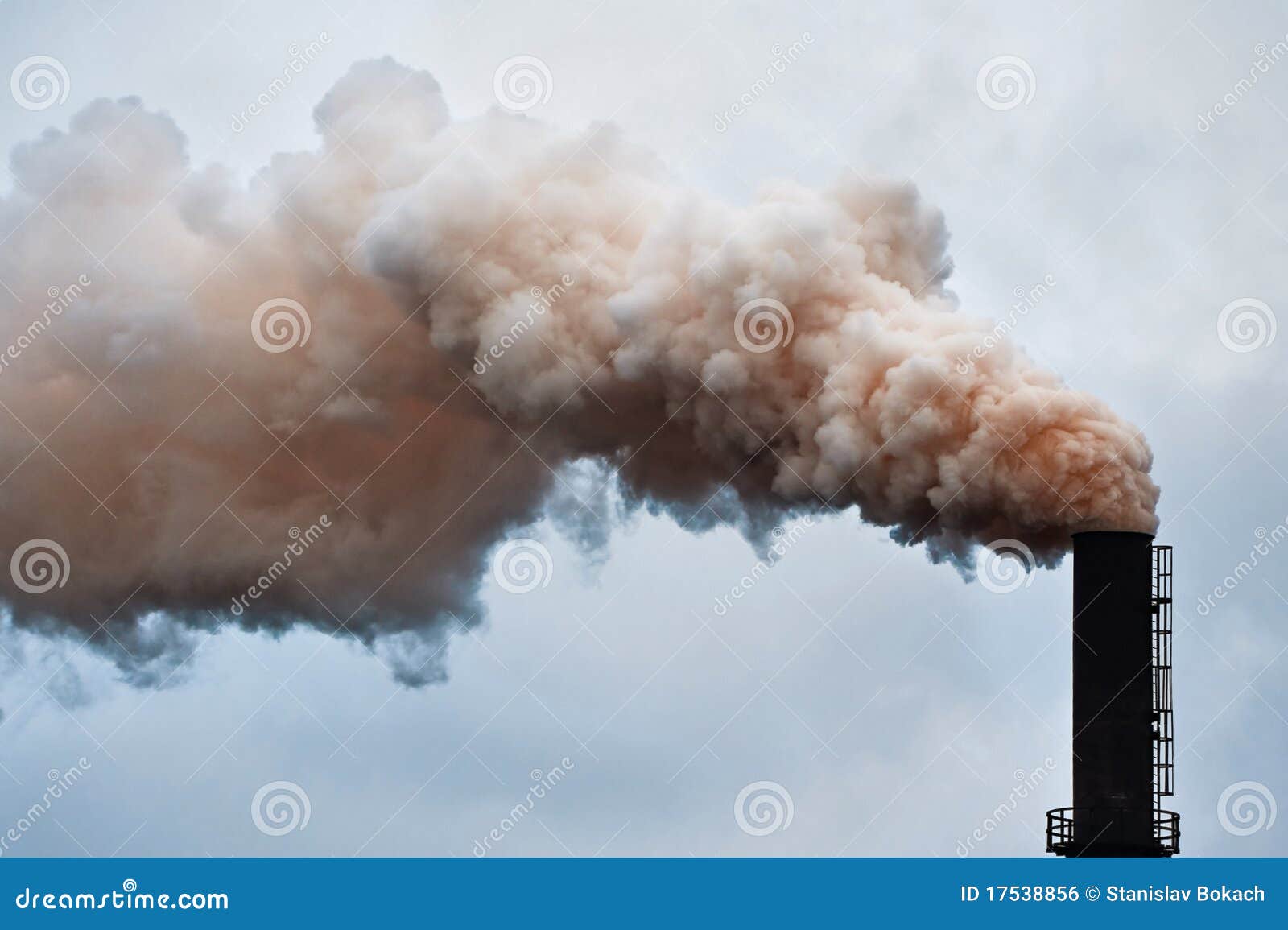 Red smoke stock photo. Image of color, energy, chimney - 17538856