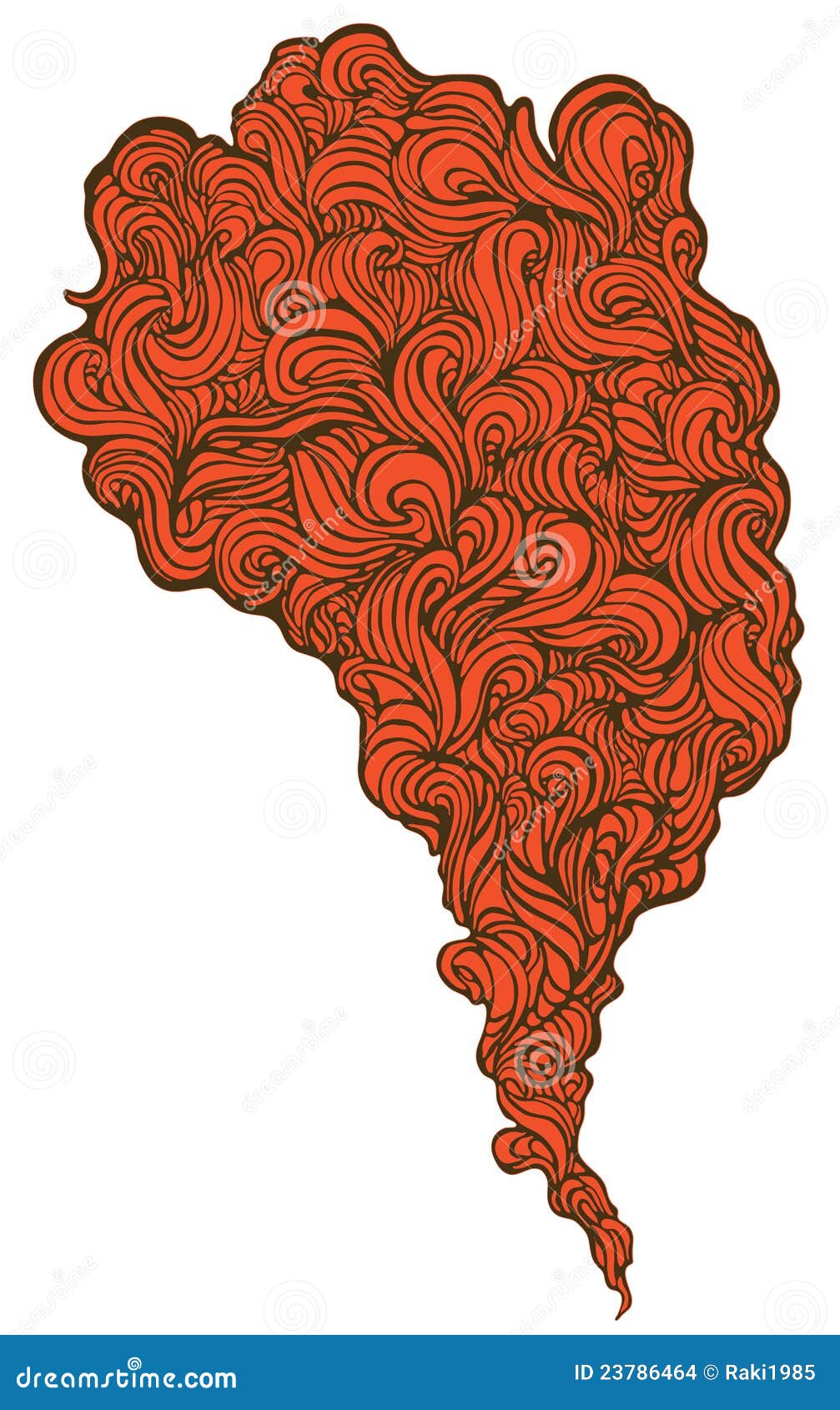 Red smoke stock vector. Illustration of background, fume - 23786464