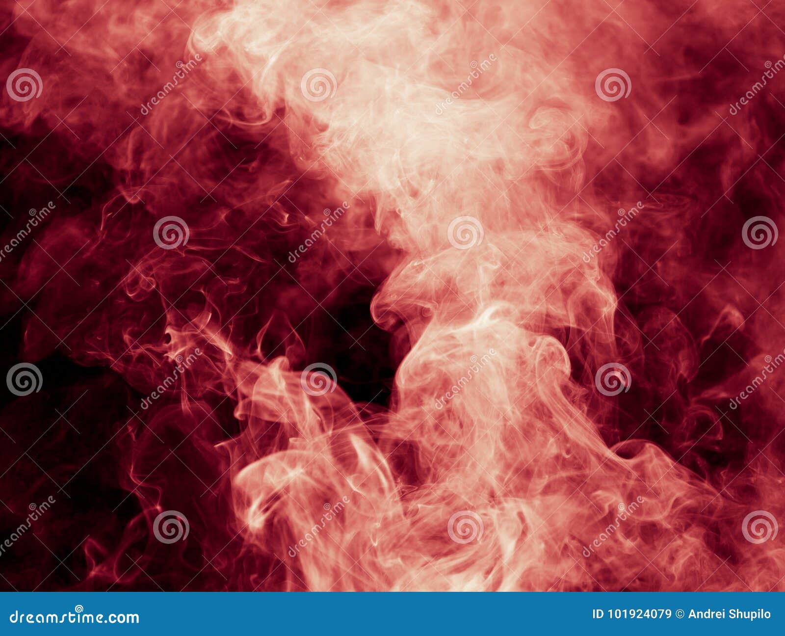 Red Smoke on Black Background Stock Image - Image of flow, dynamic ...