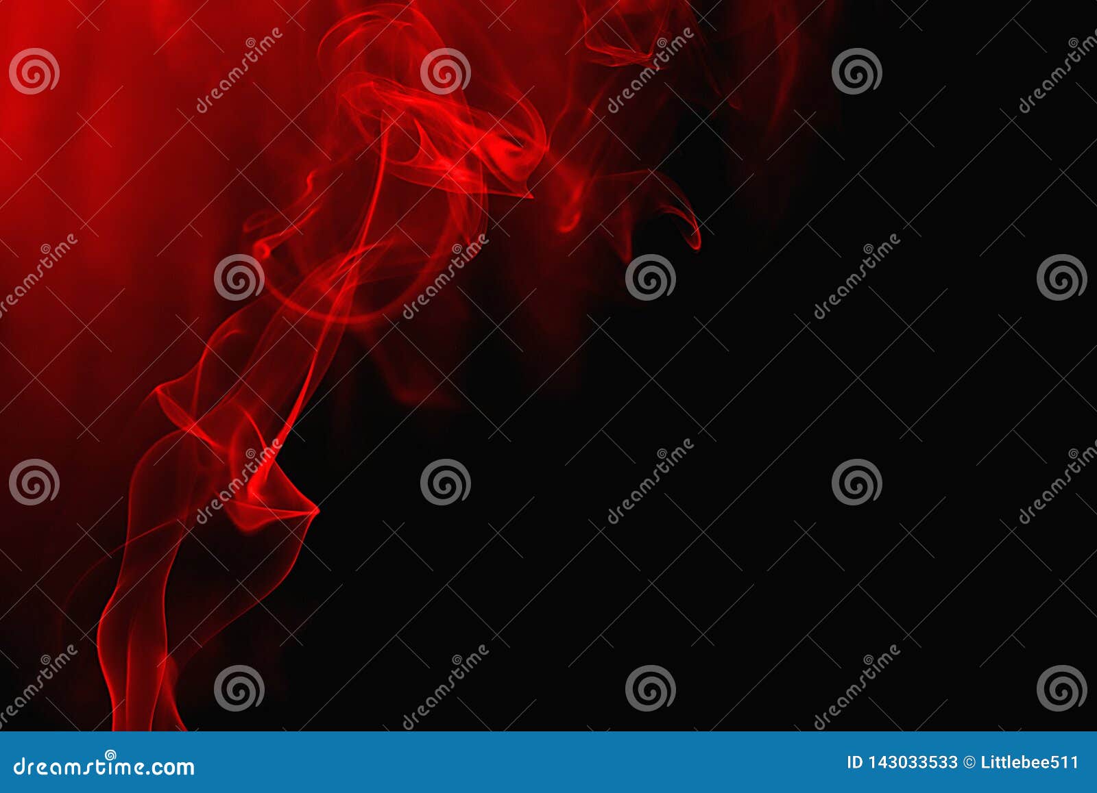 Red Smoke on Black Background. Stock Image - Image of shape, fire ...