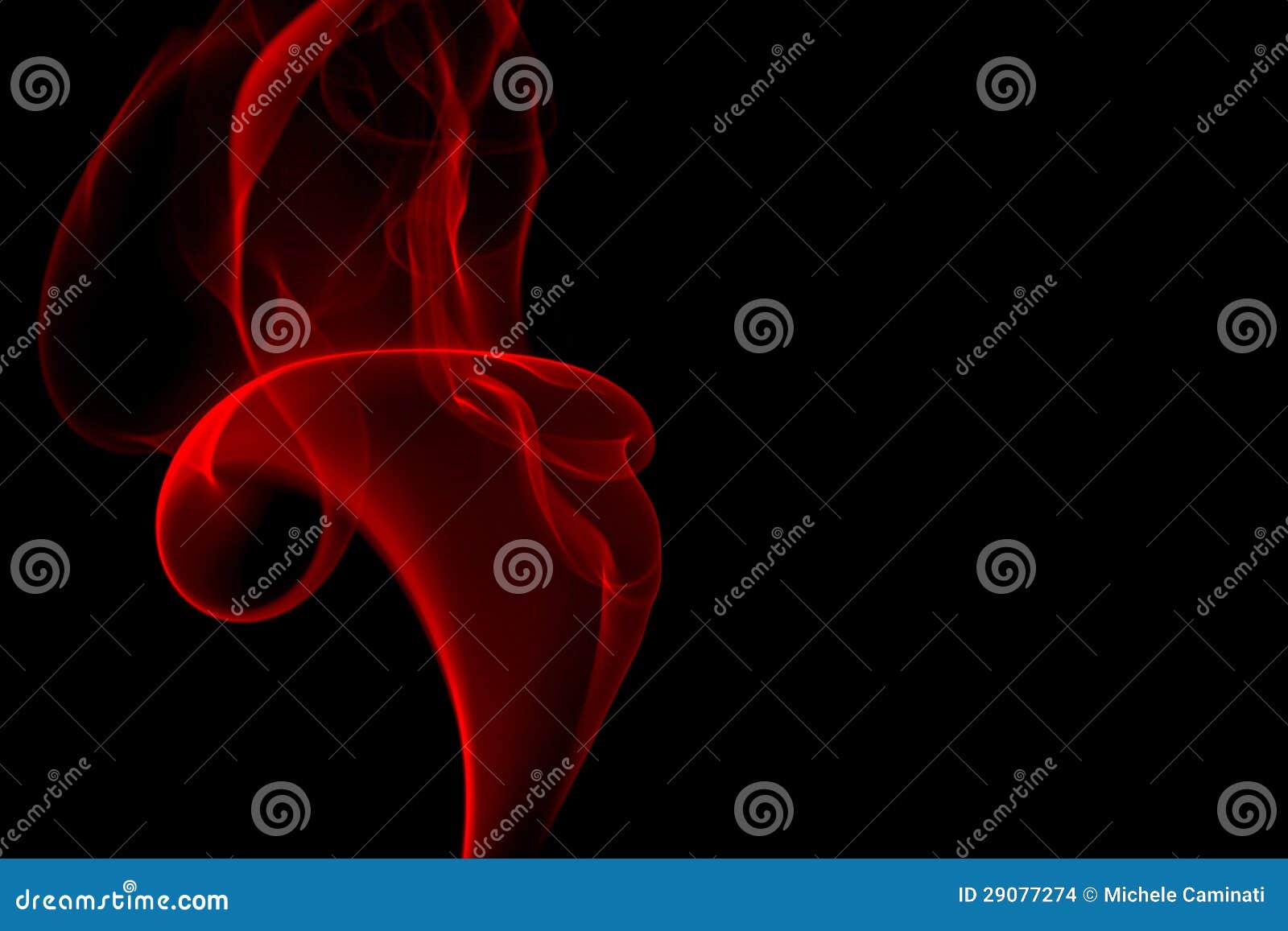 Red smoke flame stock photo. Image of curve, light, effect - 29077274