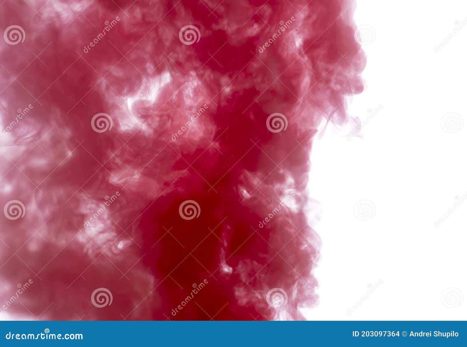 Red Smoke Isolated on a White Stock Photo - Image of smoke, wave: 203097364