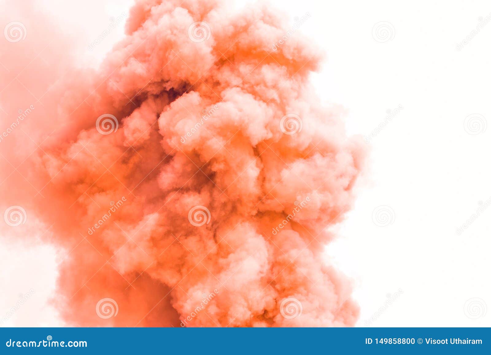 Red Smoke Like Clouds Background,Bomb Smoke Background. Stock Photo ...