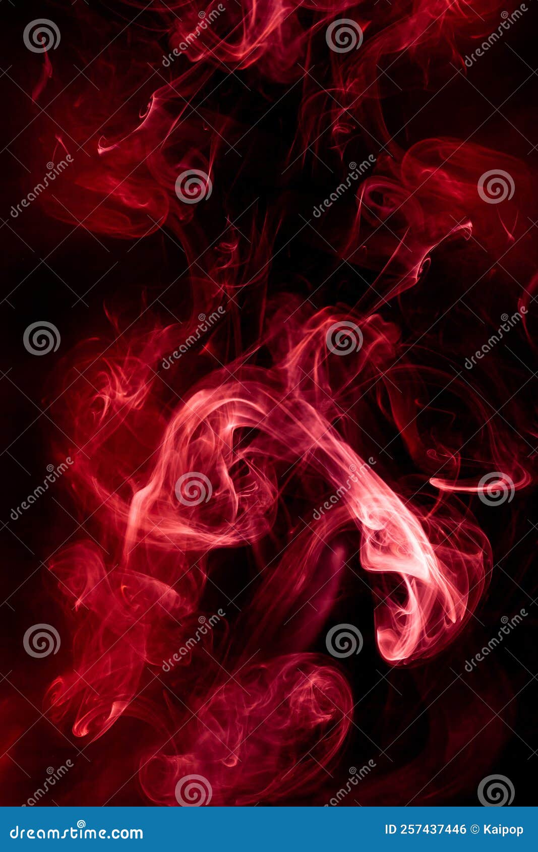 Red Smoke Motion on Black Background Stock Photo - Image of dust ...