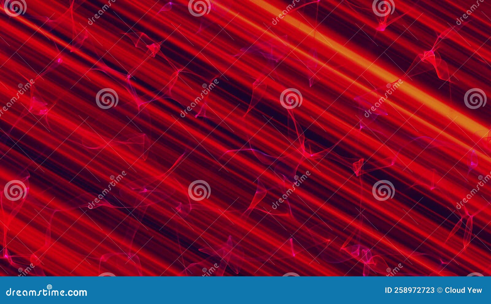 Red Smoke Over Linear Pattern with Electric Effect Animation Stock ...