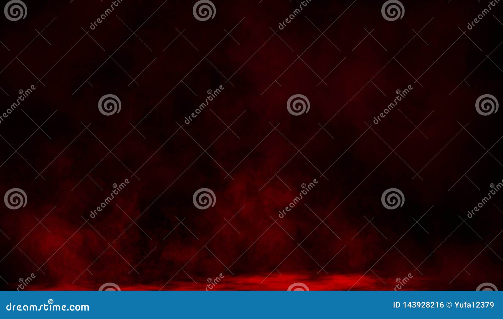 Red Smoke Stage Studio. Abstract Fog Texture Stock Illustration ...