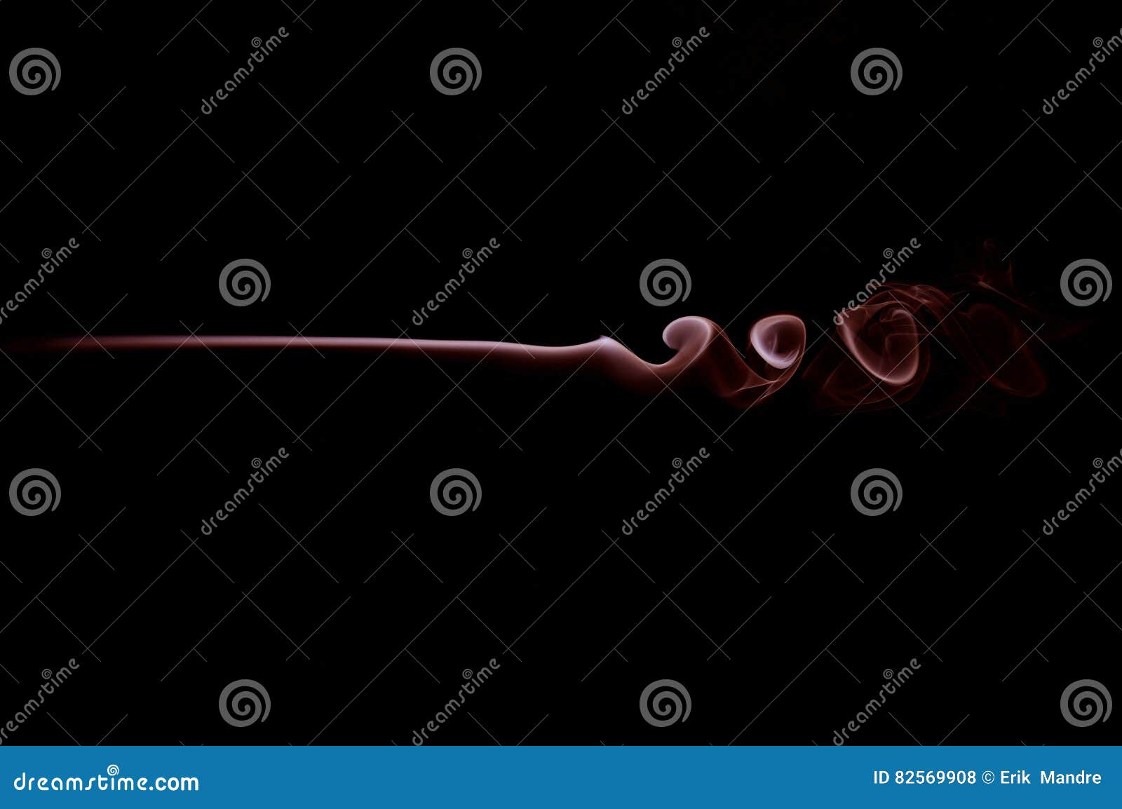 Red Smoke Wave Isolated on Black Stock Photo - Image of lines, healthy ...