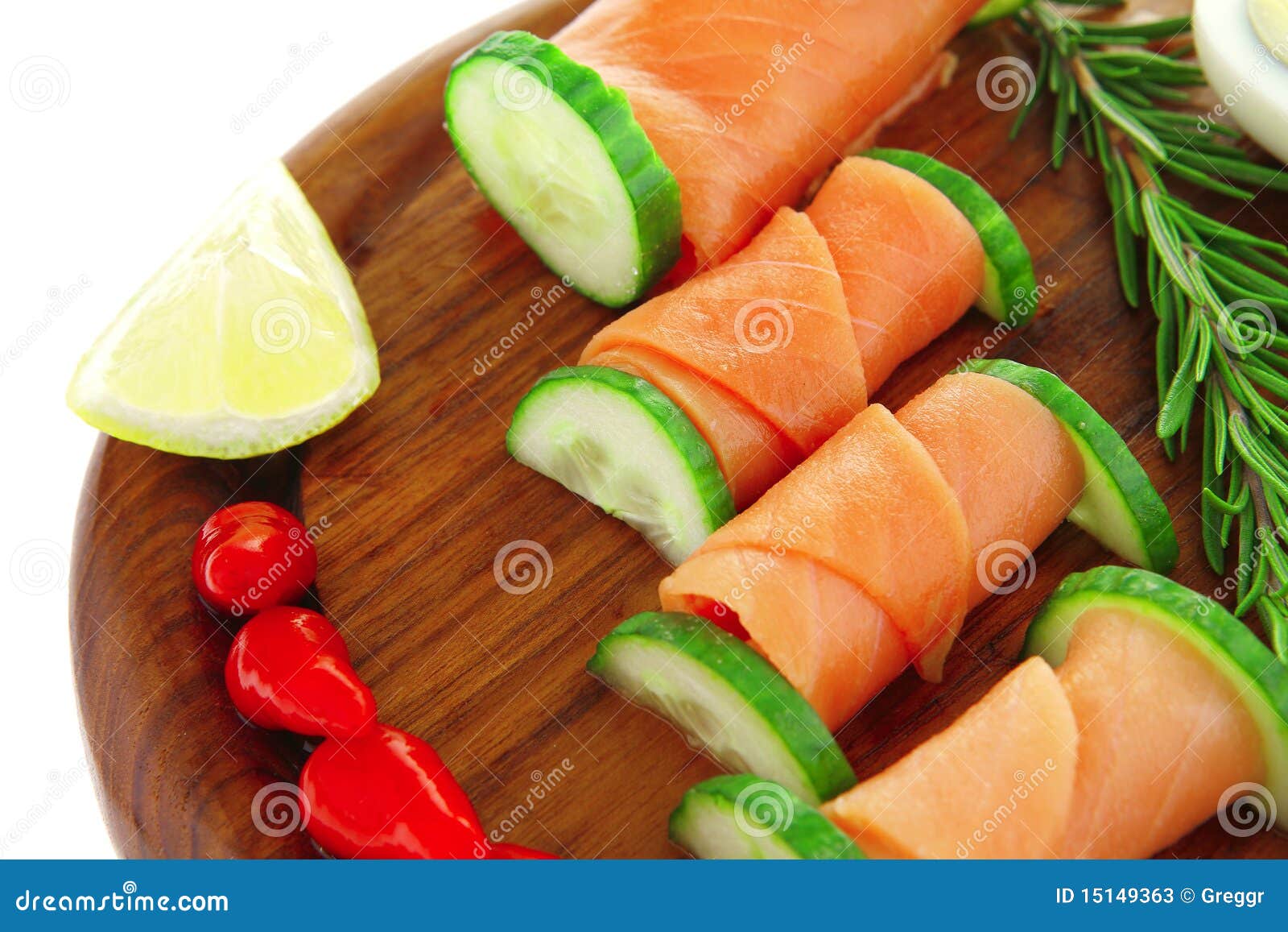 Red smoked salmon slices stock image. Image of culinary - 15149363