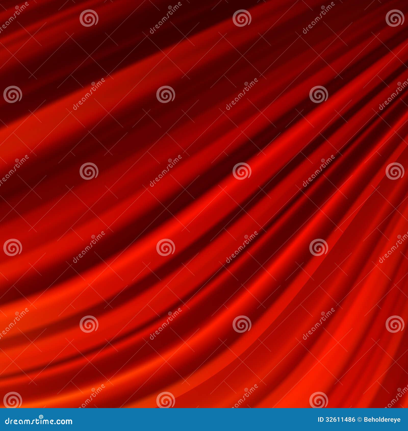 Red Smooth Twist Light Lines. EPS 10 Stock Vector - Illustration of ...