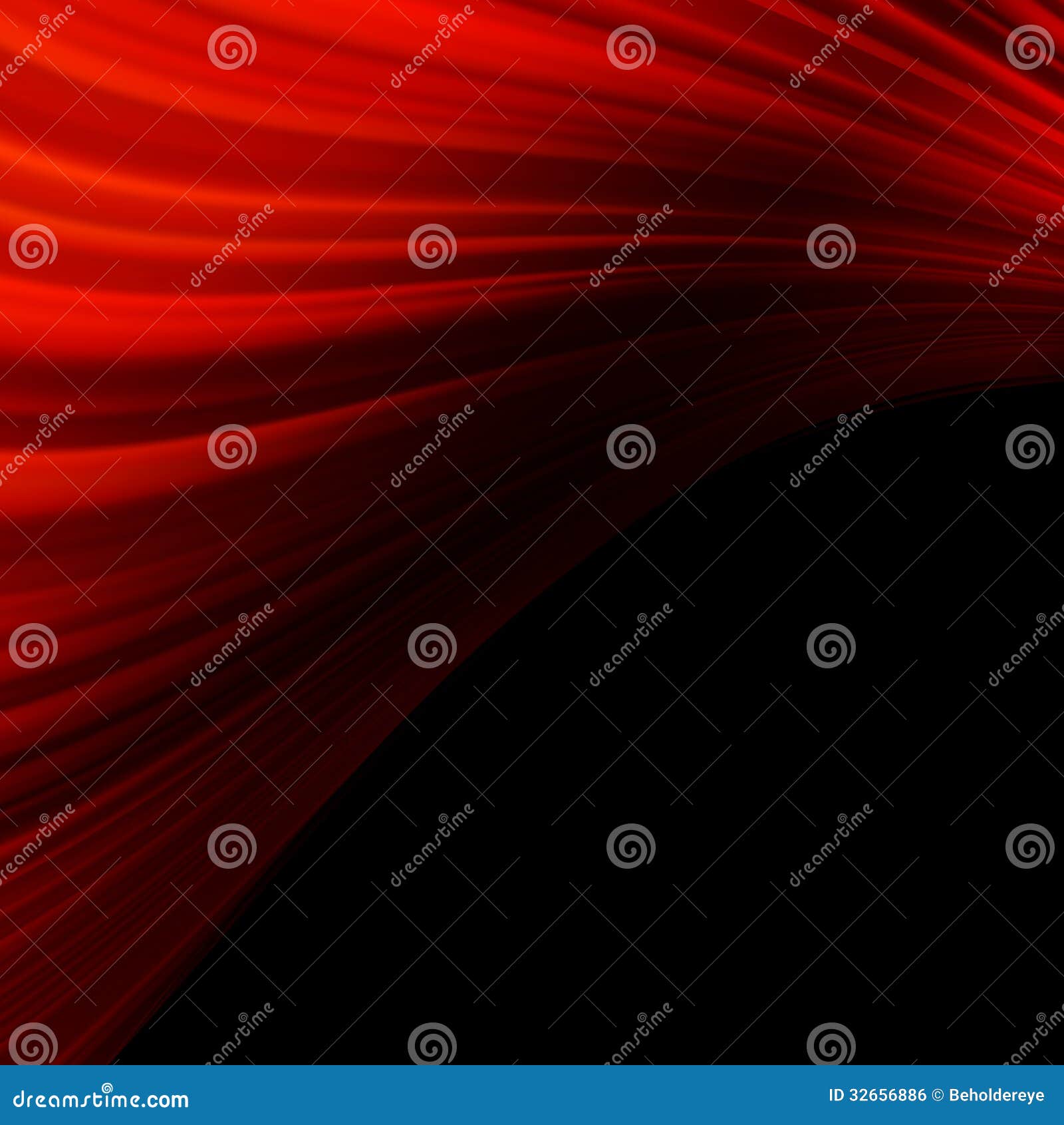 Red Smooth Twist Light Lines. EPS 10 Stock Vector - Illustration of ...