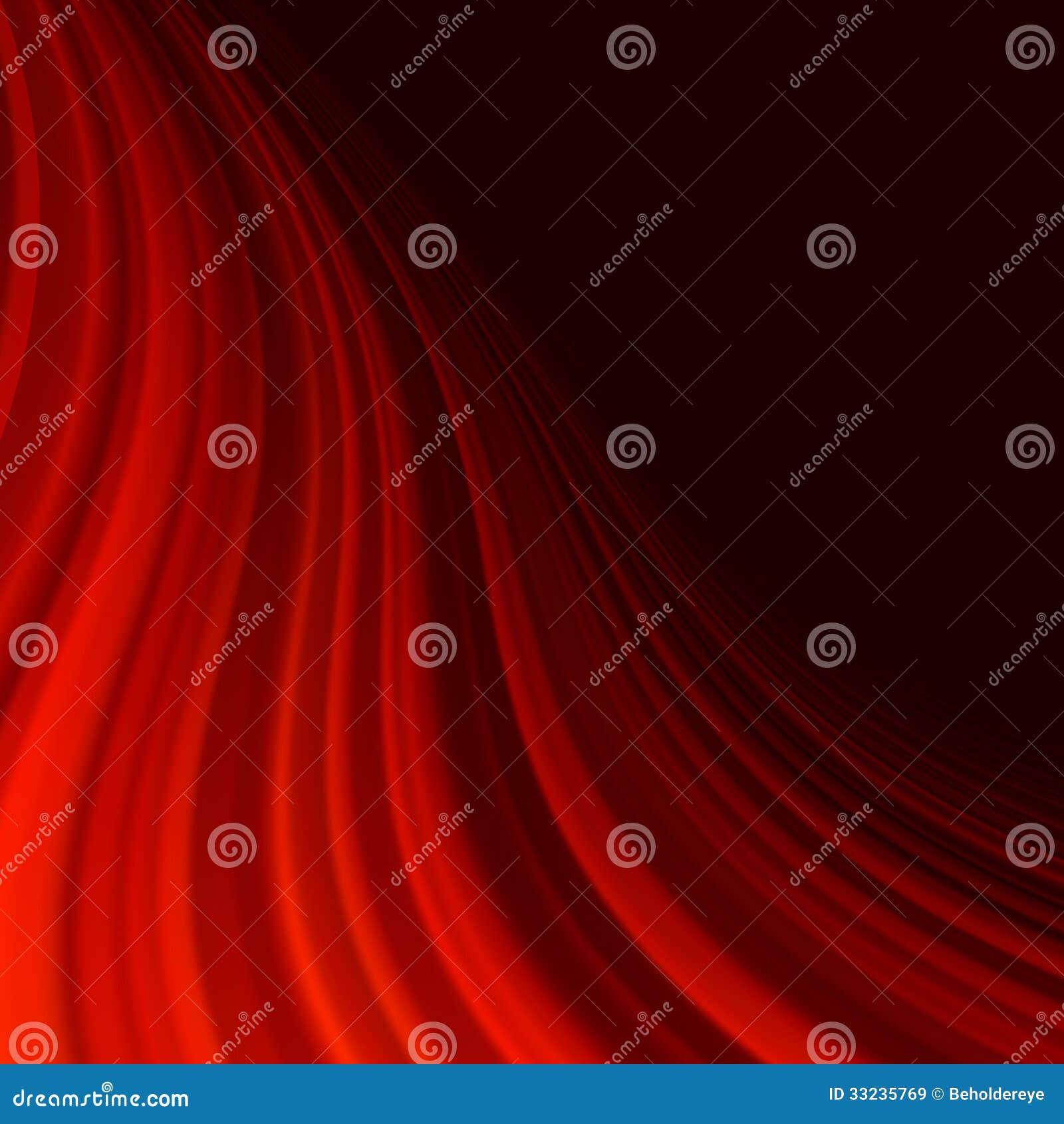 Red Smooth Twist Light Lines. EPS 10 Stock Vector - Illustration of ...