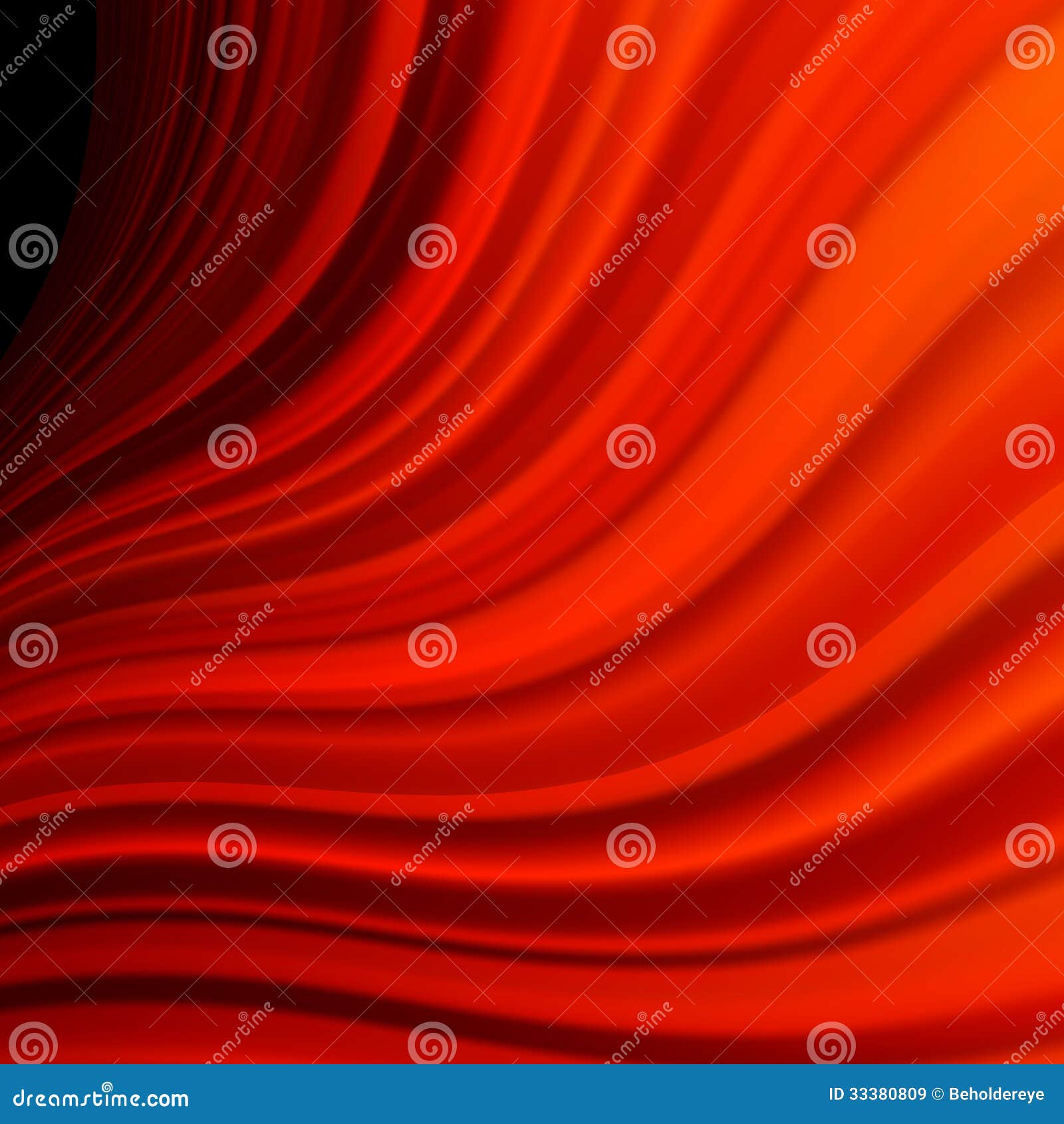 Red Smooth Twist Light Lines. EPS 10 Stock Vector - Illustration of ...