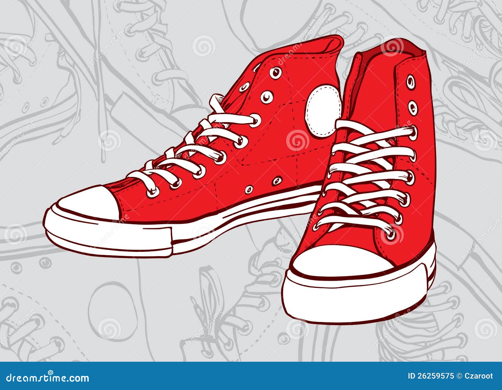 Sneakers Cartoons, Illustrations & Vector Stock Images - 107534 ...