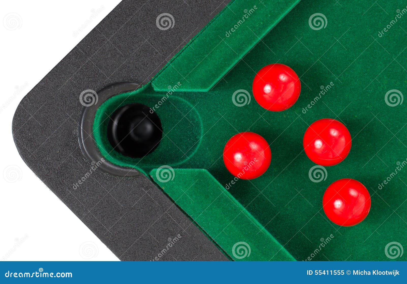 Red snooker balls stock image. Image of leisure, biliard - 55411555