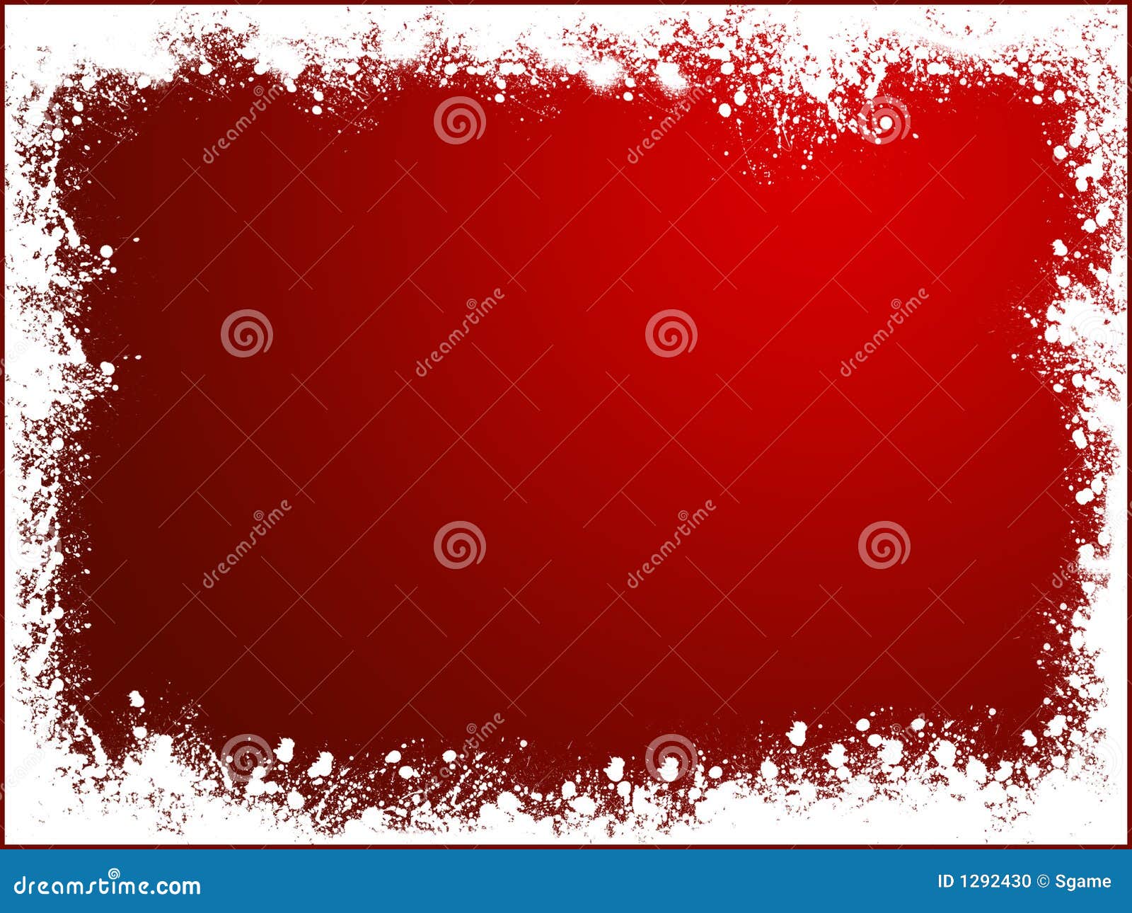 Red snow frame stock illustration. Illustration of greeting - 1292430